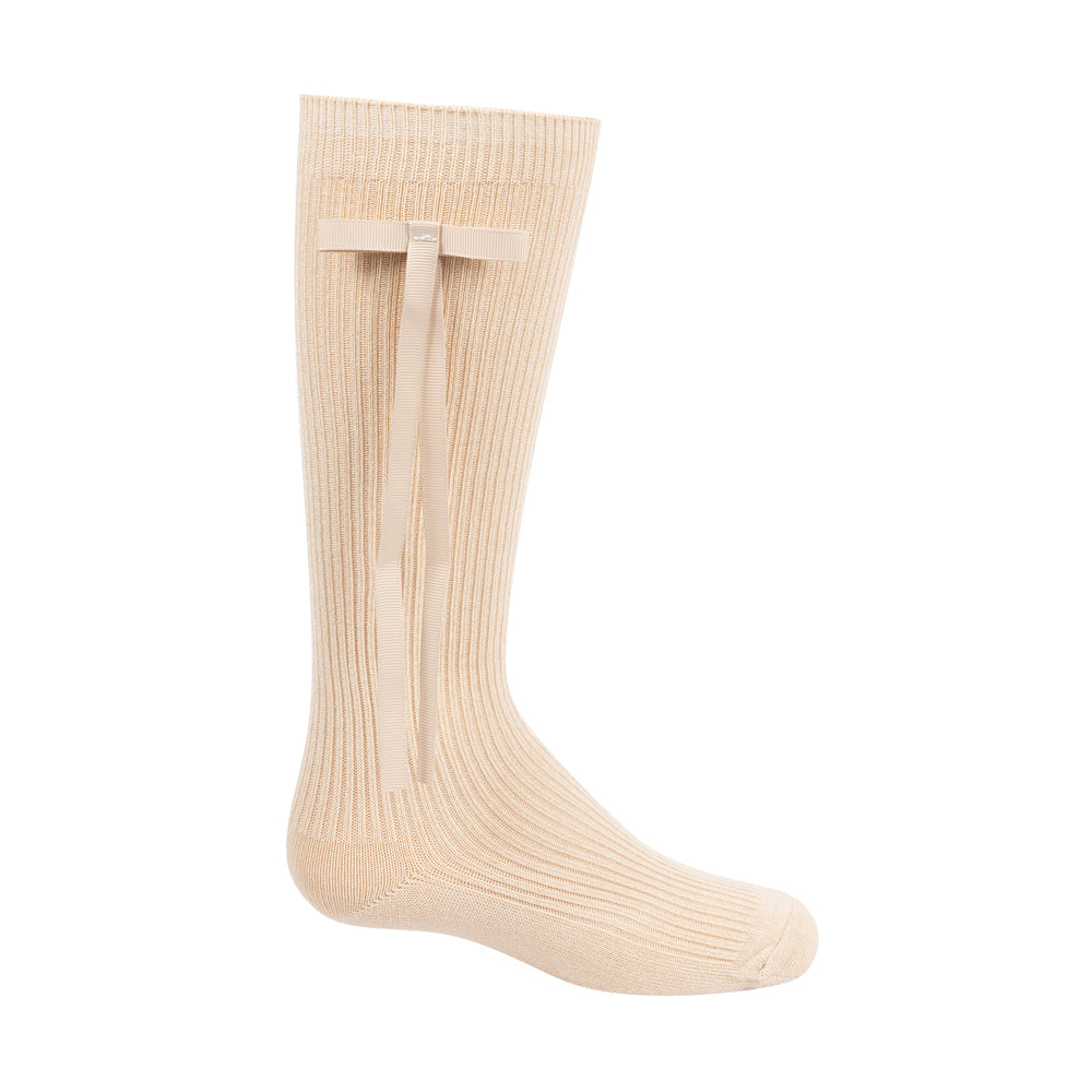 Zubii Thin Long Ribbon Knee Sock – Hats to Hose