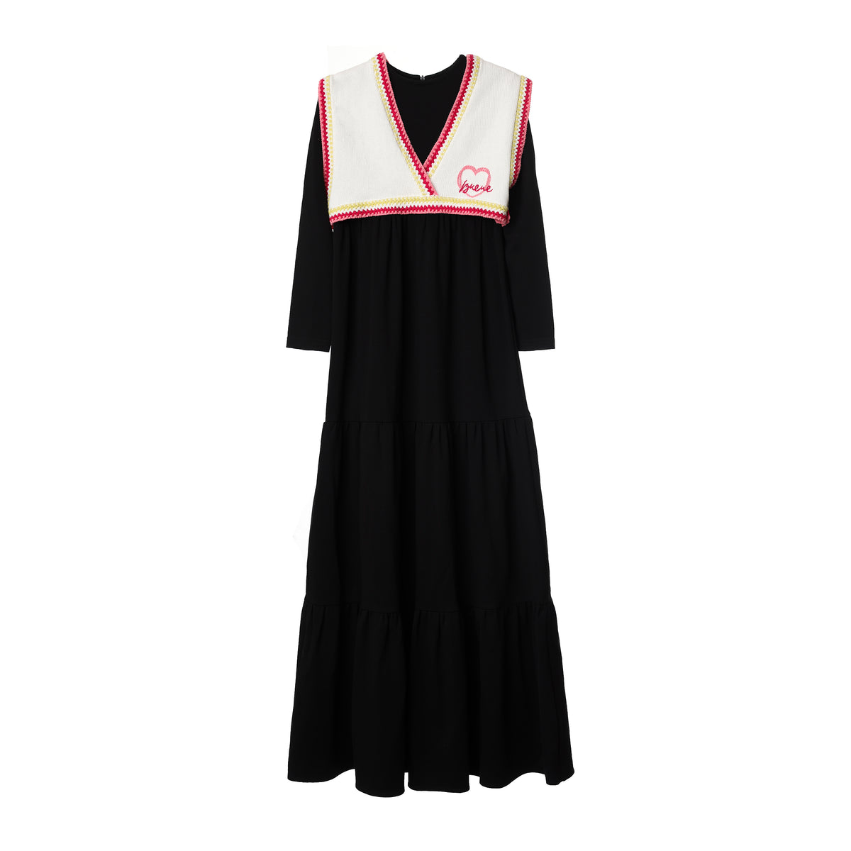 Bonjour Heart Vest Robe – Hats to Hose