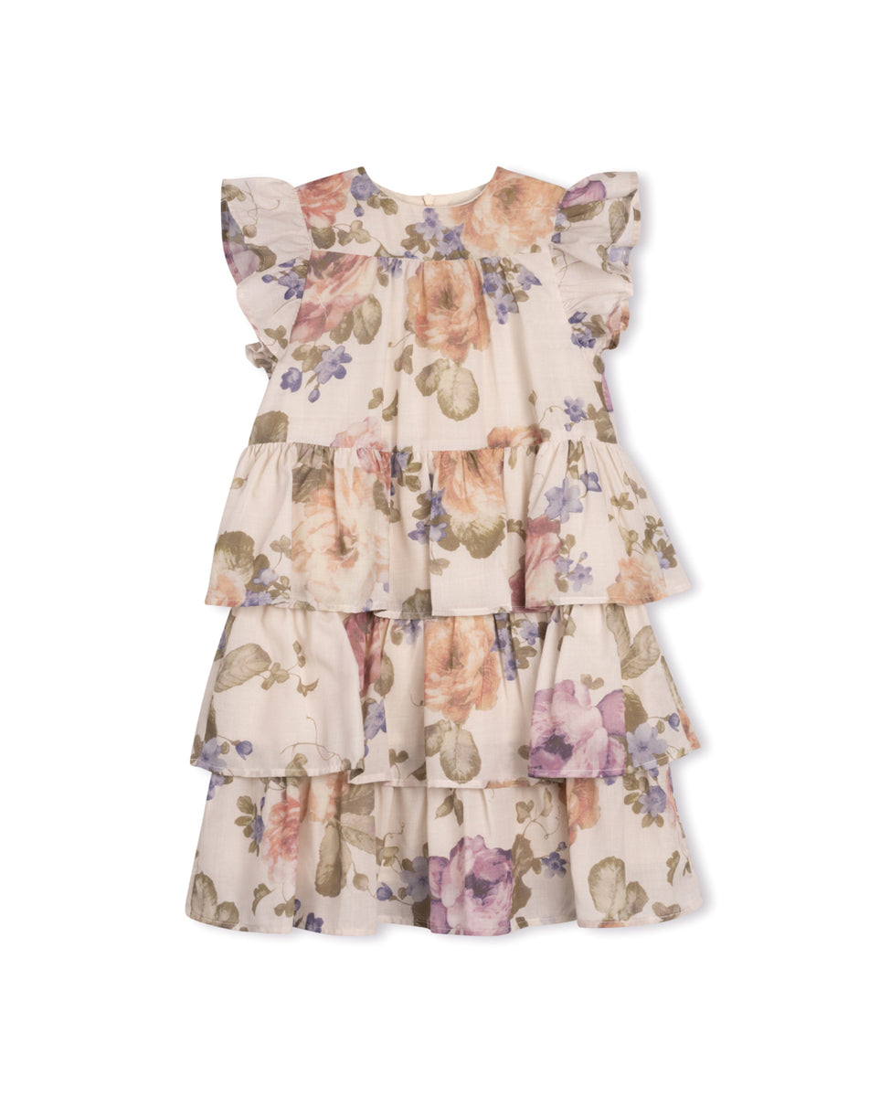 One Child Ezzo Ruffle Waisted Dress – Hats to Hose
