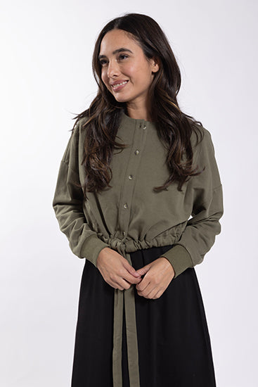 Latitude Drawstring Hem Sweatshirt – Hats to Hose