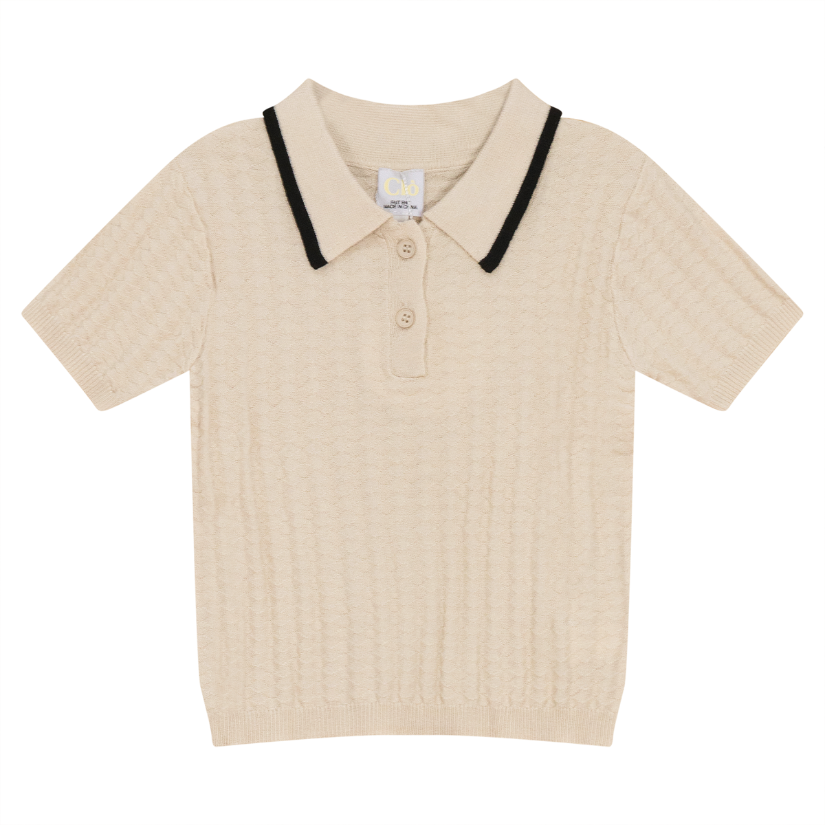 Clo Polo Knit Top – Hats to Hose