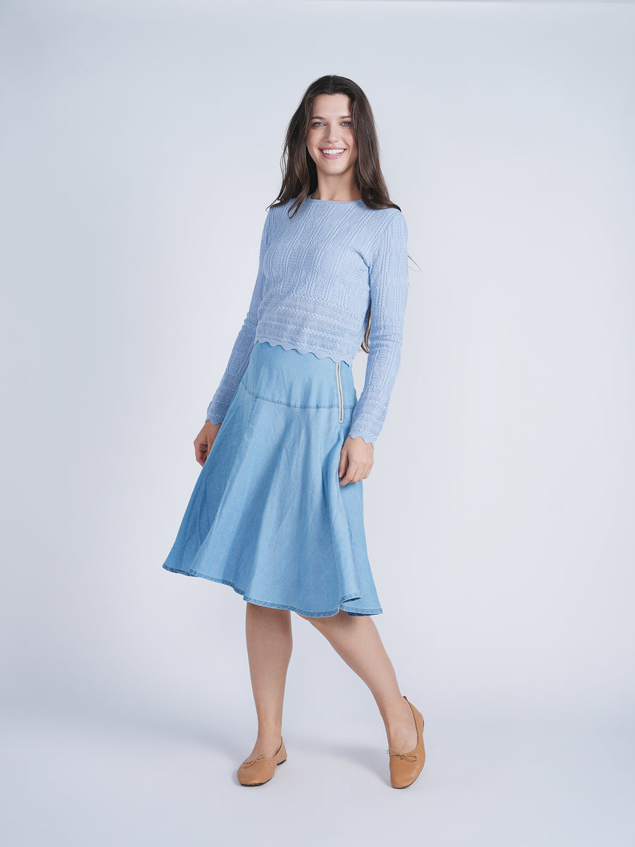 Ginger Knit Crop Top – Hats to Hose