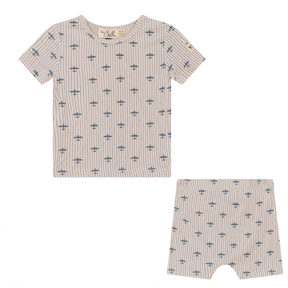 Bebe Bella Print Boys Set – Hats to Hose