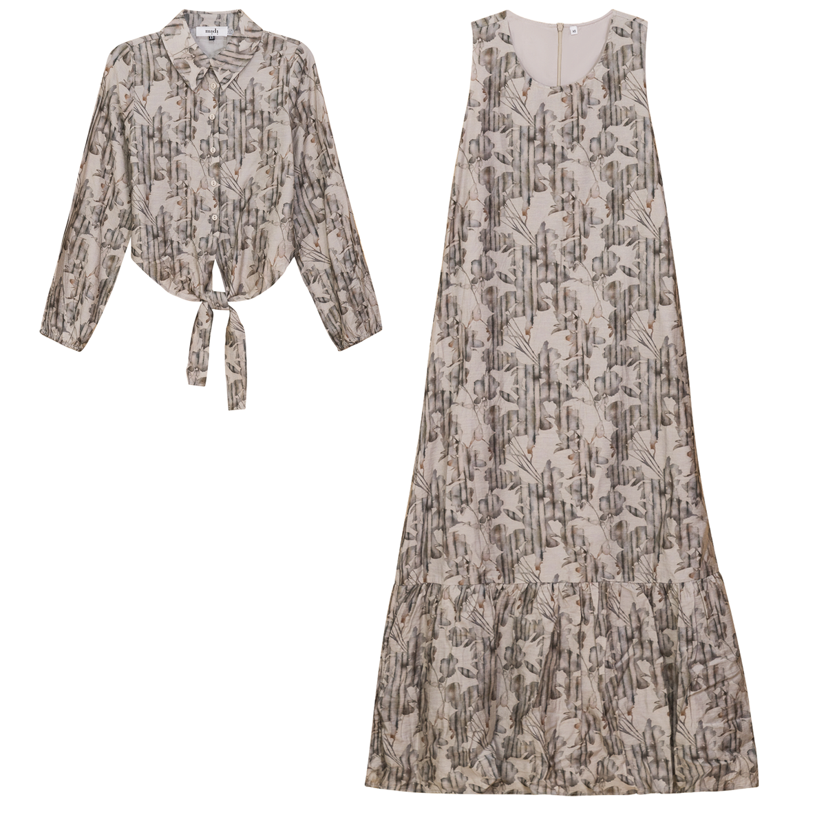 Midi Linen Cropped Set – Hats to Hose