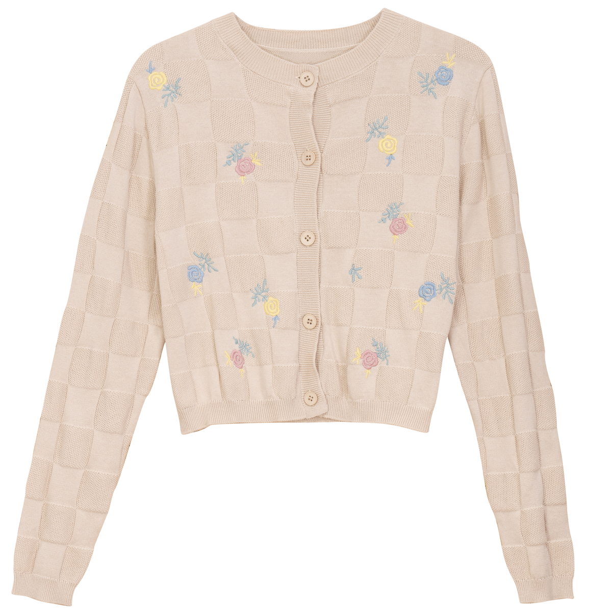 Noni Embroidered Flowers Cardigan – Hats to Hose