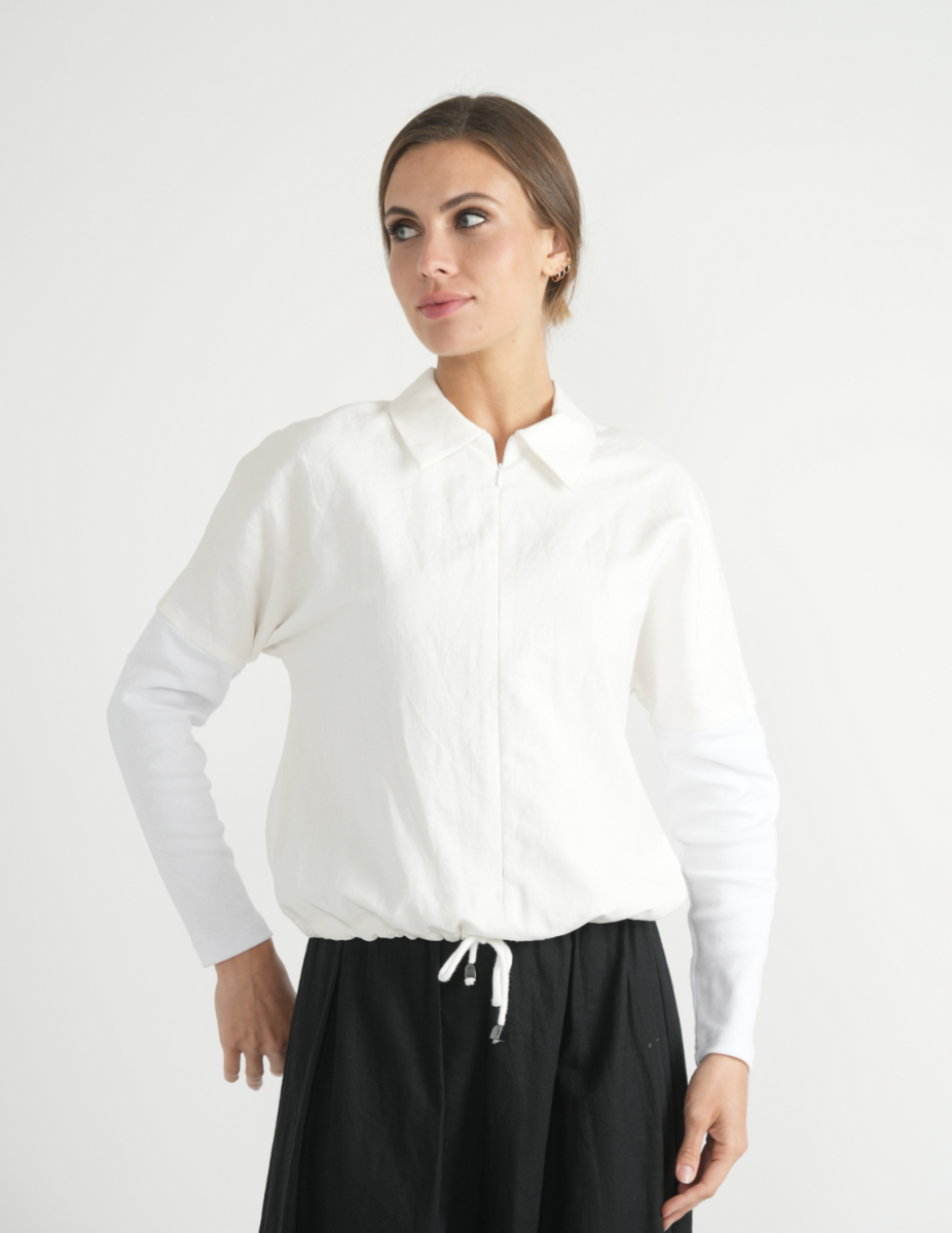 Coco Linen Pull String Top – Hats to Hose