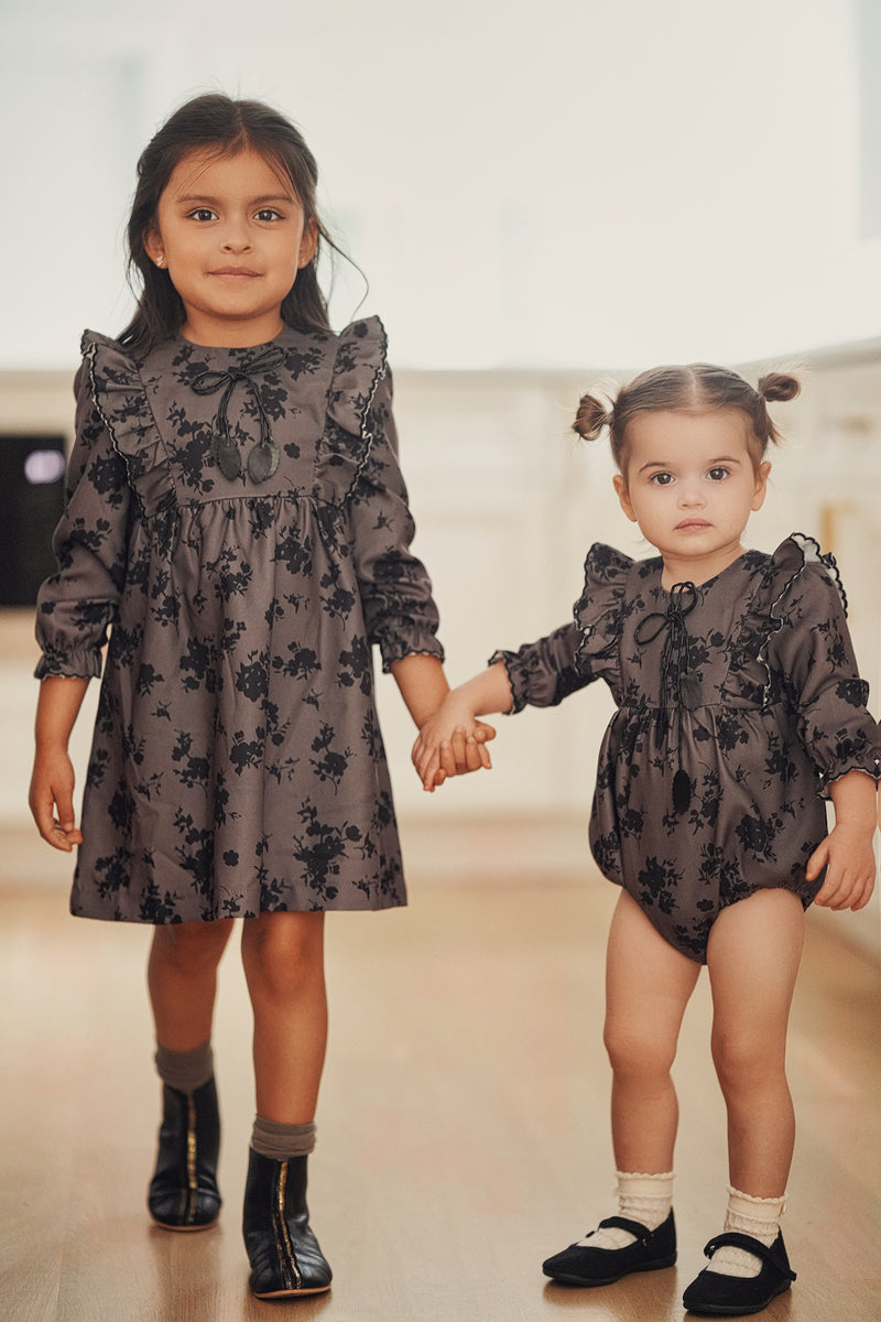 Clo Print Ruffle Overall – Hats to Hose