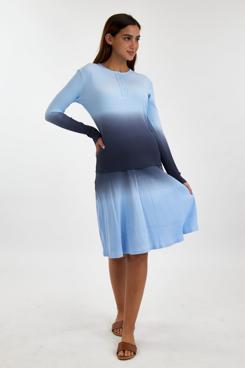 Udel Dip Dye Henley – Hats to Hose