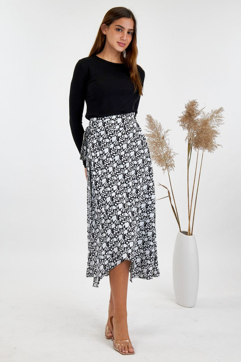 Udel Flowers Wrap Skirt – Hats to Hose