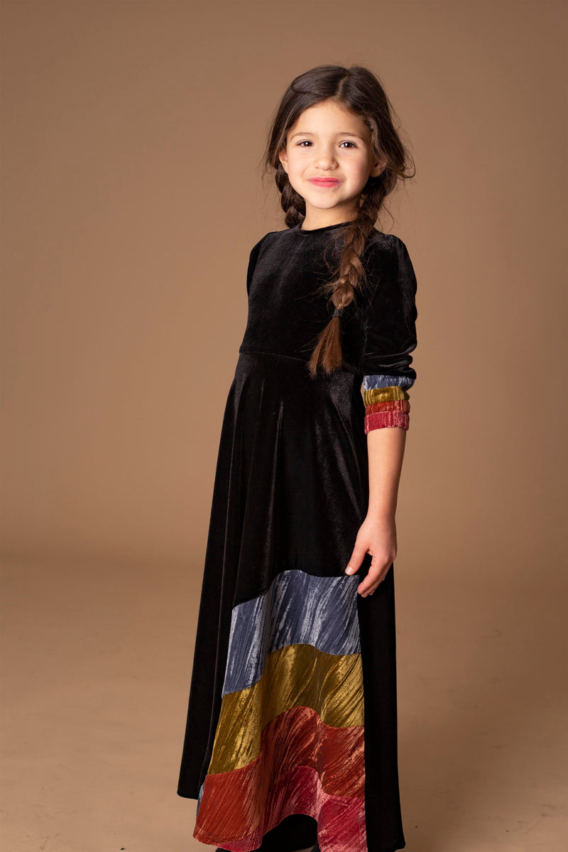 The Mee Dress Velvet Rainbow Robe – Hats to Hose