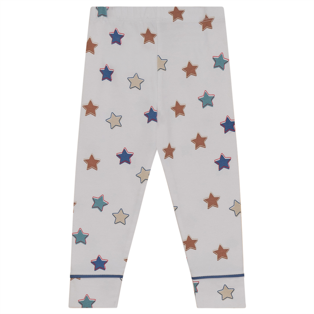 LUX Boy Star Print Grandpa Pajama – Hats to Hose