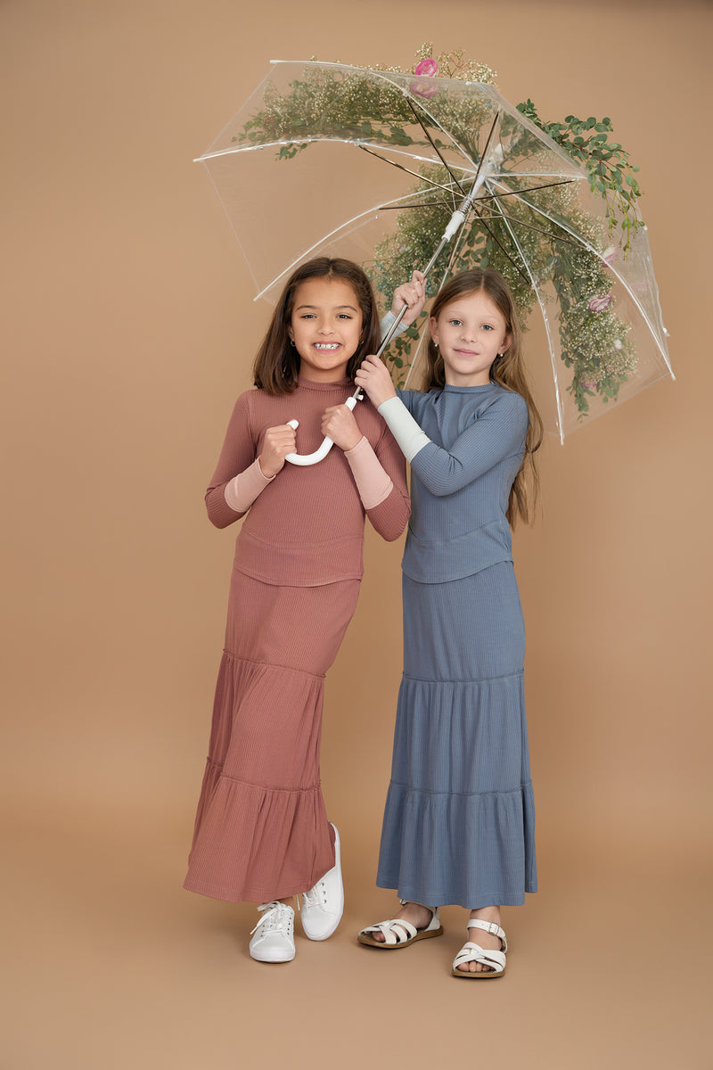 Pinky Promise Rib Girls Set – Hats to Hose